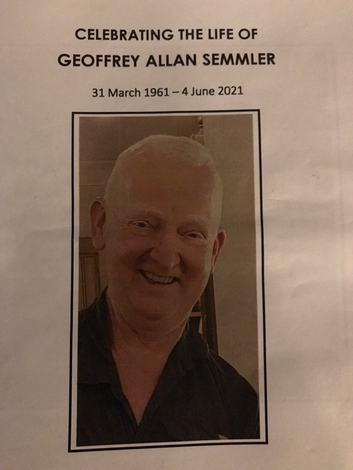 geoff – St Peters Lutheran Church Port Macquarie